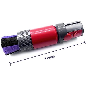 Replacement Attachments for Dyson V15 V12 V11 V10 V7 V8 Absolute Detect Traceless/Soft/Stiff Bristle Extension HoseBrush Crevice Tool