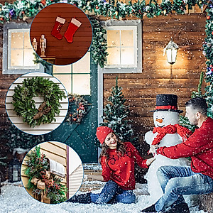 KUZIUA 6 Pack Aluminum Alloy Hook Without Require Drilling, Hooks for Fiber Cement Board Siding(Installation Tool Included)