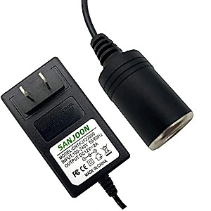 12V 2A AC to DC Converter 24W Car Cigarette Lighter Socket 110-240V to 12V Power Adapter for Car Shaver MP3/MP4 Player Car Dash Cam Bluetooth Transmitter