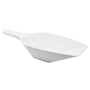 EISCO Scoop, 1000ml (33.8oz) - Polypropylene Plastic - Flat Bottom - Excellent for Measuring & Weighing - Autoclavable