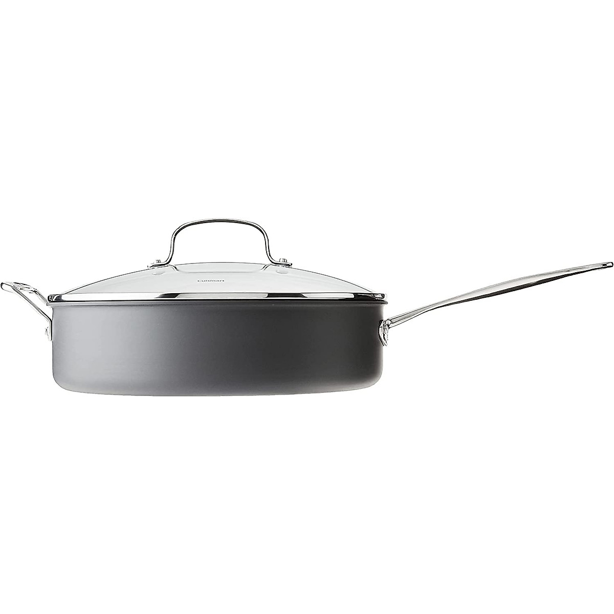 Cuisinart 633-30HP1 Chef's Classic 5.5-Quart Saute Pan Nonstick-Hard-Anodized, Black