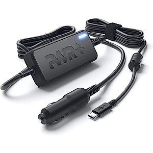 USB-C CAR Charger for JBL Xtreme 3, 4 Portable Speaker: Extra Long Cord Type-C Charger Power Cord PD60W AC Adapter UL Listed