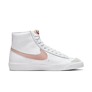 Nike Women Gymnastics Shoes Flat, White Pink Oxford Bl, 7