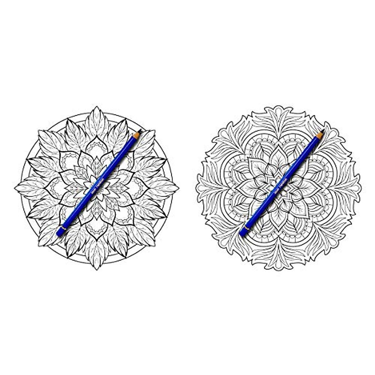 The Art of Mandala 2: Adult Coloring Book Featuring Calming Mandalas designed to relax and calm