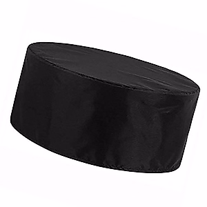 XYXH Round Patio Table Cover 53" D x 31" H, Outdoor Garden Furniture Covers, Patio Furniture Covers Waterproof, Durable Breathable Oxford Fabric Anti-Rain Anti-Snow Sun Protection