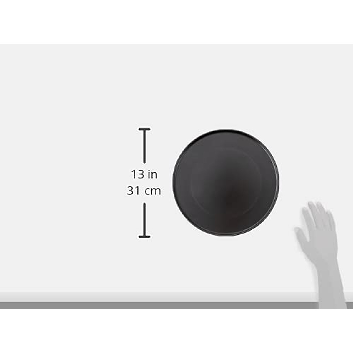 Breville BOV650PP12 12-Inch Pizza Pan for use with the BOV650XL Smart Oven,Black