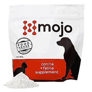 Mojo Joint Supplement for Dogs and Cats, Feline + Canine Food Grade Hip & Joint Supplement with Glucosamine and Chondroitin, Dog & Cat Mobility Supplement (Small, 8 oz)