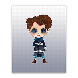 Coraline Art Prints - Set Of 6 Watercolor Photos