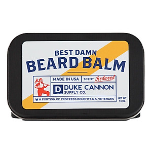 Duke Cannon Supply Co. Best Beard Bundle - 3 oz. Oil & 1.6 oz. Balm, Redwood Scent, Travel Size, 2-Piece Set