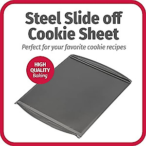 Good Cook 15 Inch x 14 Inch Cookie Sheet, gray (04023)