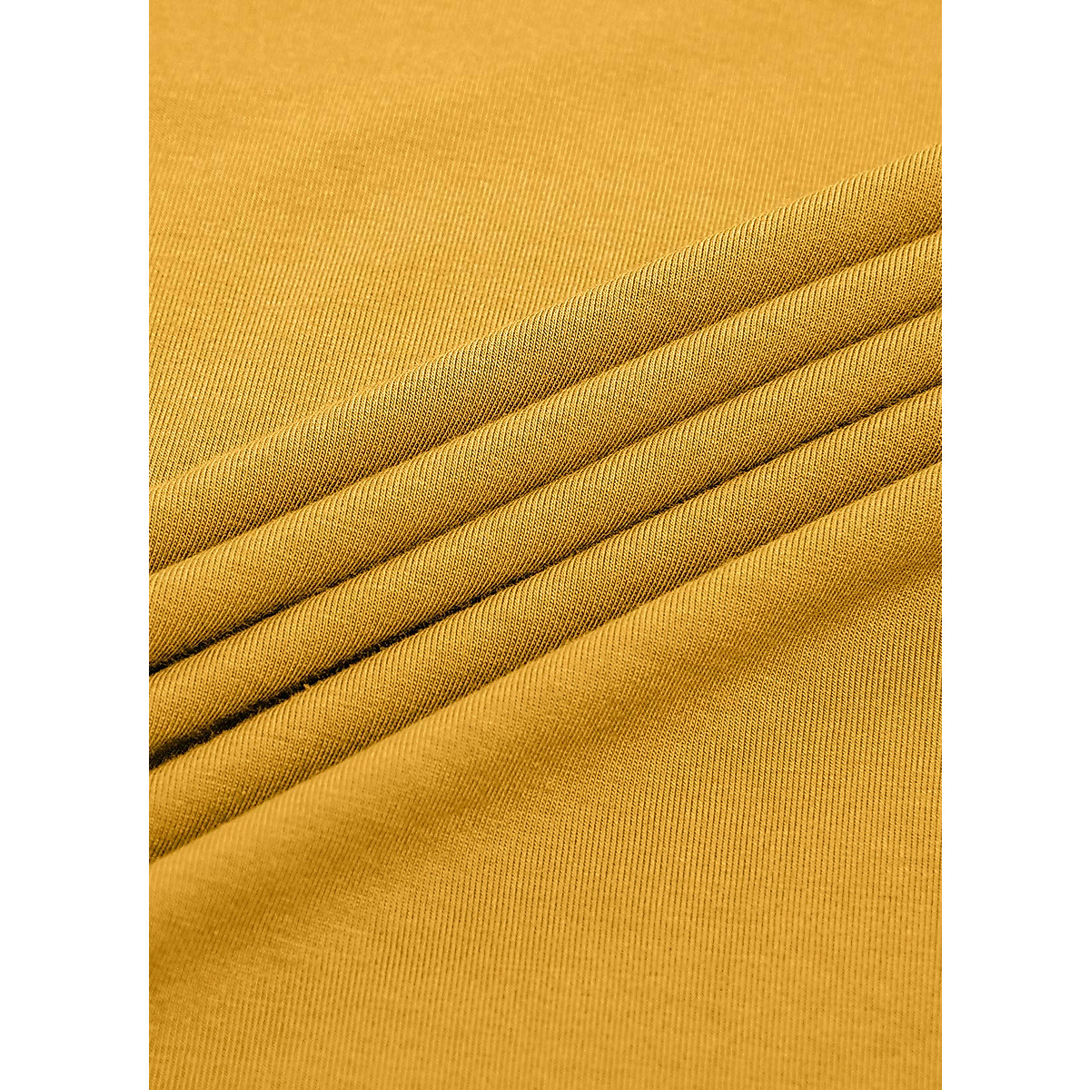 AUHEGN Women's Turtleneck Shirts Long Sleeve Tops Thermal Sweaters for Women X-Large Mustard