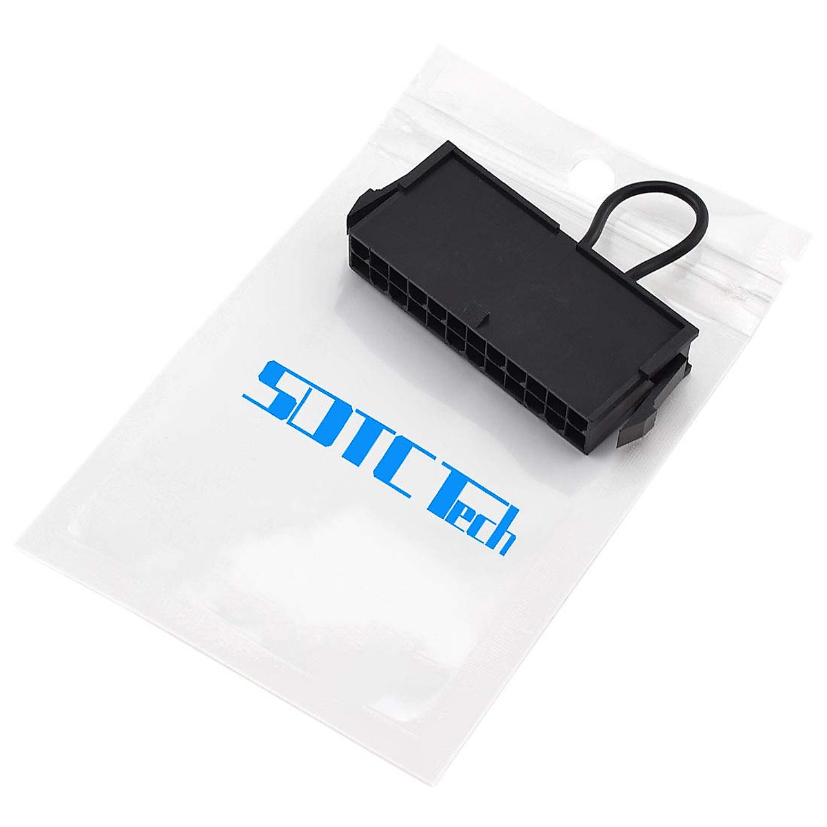 SDTC Tech 24-Pin ATX Power Supply Jumper Bridge Tool PSU Test Starter Without Being Plugged Into The Motherboard