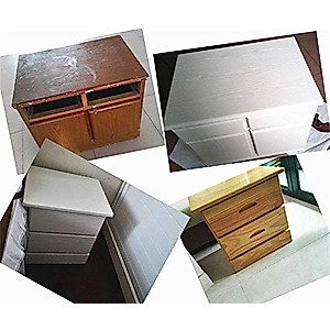 Yancorp Textured White Contact Paper Peel and Stick Wallpaper, White Wood Contact Paper for Cabinets,Pull and Stick Countertops Contact Paper for Countertops Shelf Liner