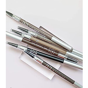 ZUZU LUXE Cream Brow Pencil (Flax - Blonde), Effortlessy sculpt and define eyebrows, natural finish, creamy formula. Natural, Paraben Free, Vegan, Gluten-free,Cruelty-free, Non GMO, 0.044 oz.