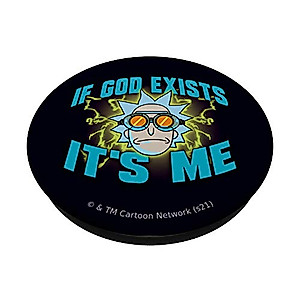 Rick and Morty If God Exists PopSockets Swappable PopGrip