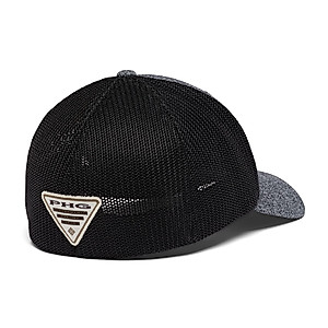 Columbia Unisex PHG Logo Mesh Ball Cap - High, Charcoal Heather/Dog, Large/X-Large
