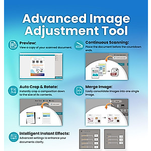 Plustek OpticSilm 2700 - High Speed Flatbed Scanner, 3sec Fast scan Speeds. Compact Design for Home and Home Office. Windows and Mac Support