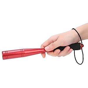 Redxiao 【𝐁𝐥𝐚𝐜𝐤 𝐅𝐫𝐢𝐝𝐚𝒚】 Fish Priest, Fishing Bat Tool, Portable 25mm Diameter Aluminium Alloy Head for Sea/Fresh Fishing Fishing Lover Outdoor Use Adult Children Fishing Tackle(red)