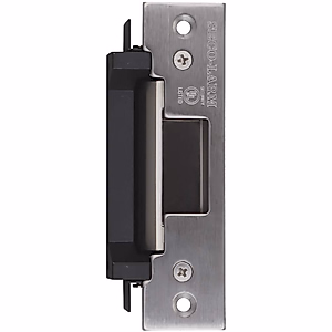 Seco-Larm SD-995C24 Electric Door Strike for Metal Doors, 24VDC, Shallow Design, Non-Polarized Connection, Reversible Non-Handed Design, Up to 250000 Cycles, Up to 1000 lbs of Static Strength