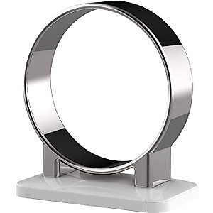 Fysupotsu Hair Dryer Holder Wall Mount,Self Adhesive Hair Tool Organizer Storage,Bathroom Hair Accessories Organizer,Blow Dryer Holder No Drilling (White)