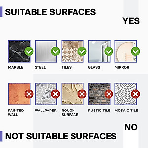 KINCMAX Corner Shower Caddy, Rustproof SUS304 Stainless Steel, Adhesive Wall Mount Double Baskets 2-pack with Built-in Towel Bar (Matte Black)