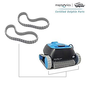 Dolphin Genuine Replacement Part - Nautilus CC Robotic Pool Vacuum Cleaner Tune-up Kit with Replacement Filters, Active Brush, and Tracks for Extending The Life of Your Robot