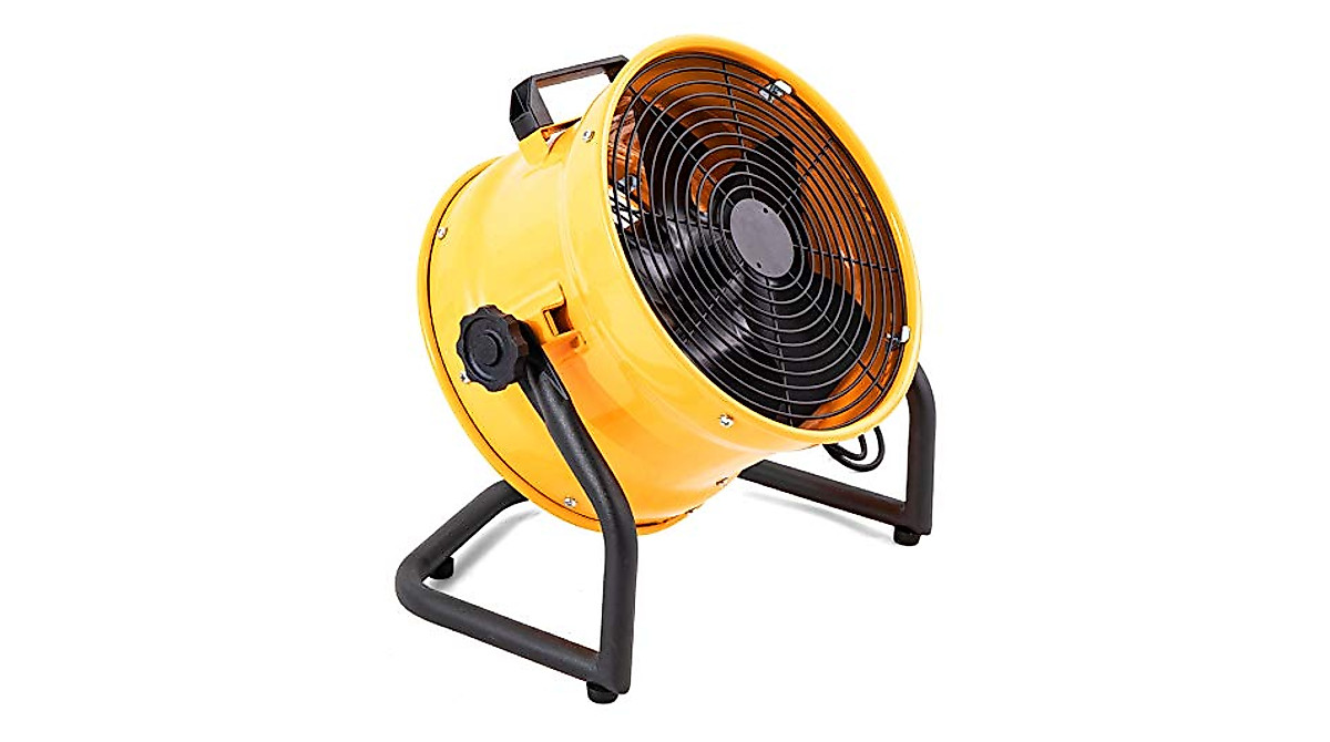 MOUNTO 1/2HP 3000CFM 12" Portable Axial Blower Exhaust Fan Confined ...