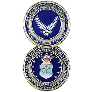 EAGLE CREST U.S. Air Force Airman Award Challenge Coin