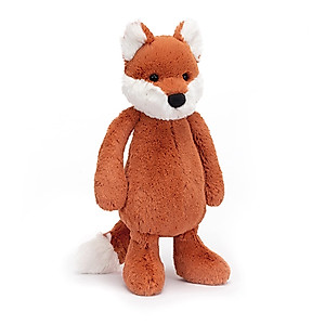 Jellycat Bashful Fox Cub Stuffed Animal, Small 7 inches | Woodland Plush Toy | Classic Children's Gift