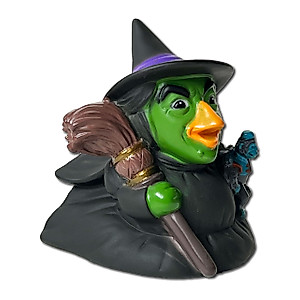CelebriDucks - Wicked Witch - Floating Rubber Ducks - Collectible Bath Toy Gift for Kids & Adults of All Ages
