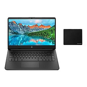 HP Newest 14" HD Business and Student Laptop, AMD Dual-Core Athlon Silver 3050U up to 3.2GHz, 8GB DDR4 RAM, 512GB SSD, WiFi, Webcam, HDMI, Bluetooth, Windows 10 with GalliumPi Accessories