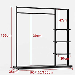 XI FA Clothing Display Rack Stand - Vintage Coat Stand- Clothes Hat Rack Shelf Shoe Clothes Hangers can Keep Your Clothes and Articles Tidy and Easy to take Frame for Bedroom Living Room Hallway