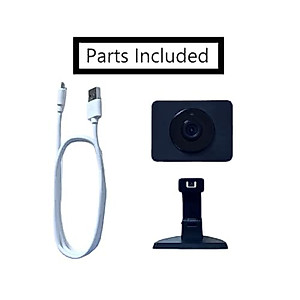 EighteenXVIII Smart Camera 1080P Home Alarm System with Two-Way Audio - Portable Security Cam with Night Vision and Motion Detection - Indoor WiFi Camera for Home - 24/7 Recording Plugged in