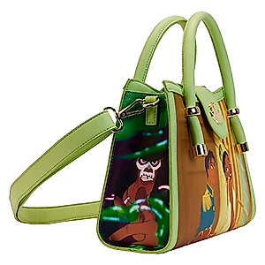 Loungefly The Princess and the Frog Princess Scene Crossbody Bag
