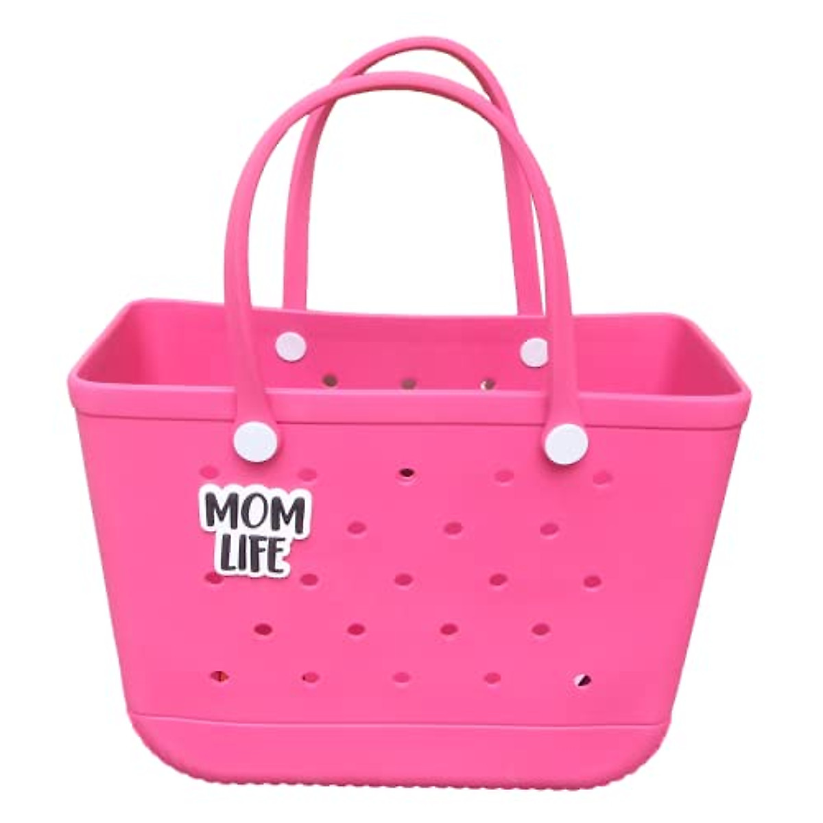 JinJing Beach Bag Accessories PVC Rubber Totes Inserts Charms for Bogg Bag Mom