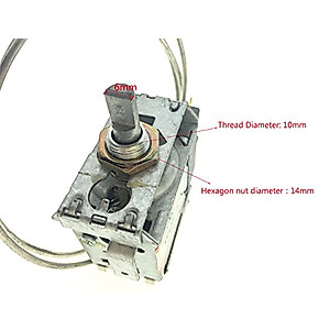 AC 220V 6A 3 Pin Freezer Refrigerator Thermostat WDF-18