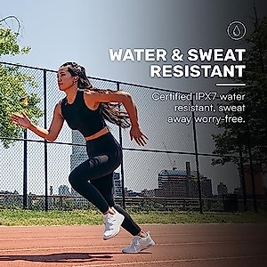 Raycon Fitness Bluetooth True Wireless Earbuds with Built in Mic 56 Hours of Battery, IPX7 Waterproof, Active Noise Cancellation, Awareness Mode, and Bluetooth 5.3 (Blue)