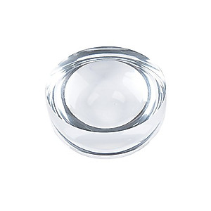 Dandelion 6X Dome / Paperweight Magnifier w/ Pouch Table Magnifying