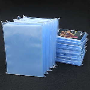 DECKEEP 2000 Count Ultra Clear Card Sleeves, 2 5/8"× 3 5/8" Card Sleeves, 67×94mm Soft Protective Sleeves for Baseball Cards, Sports Cards and Collectible Trading Cards