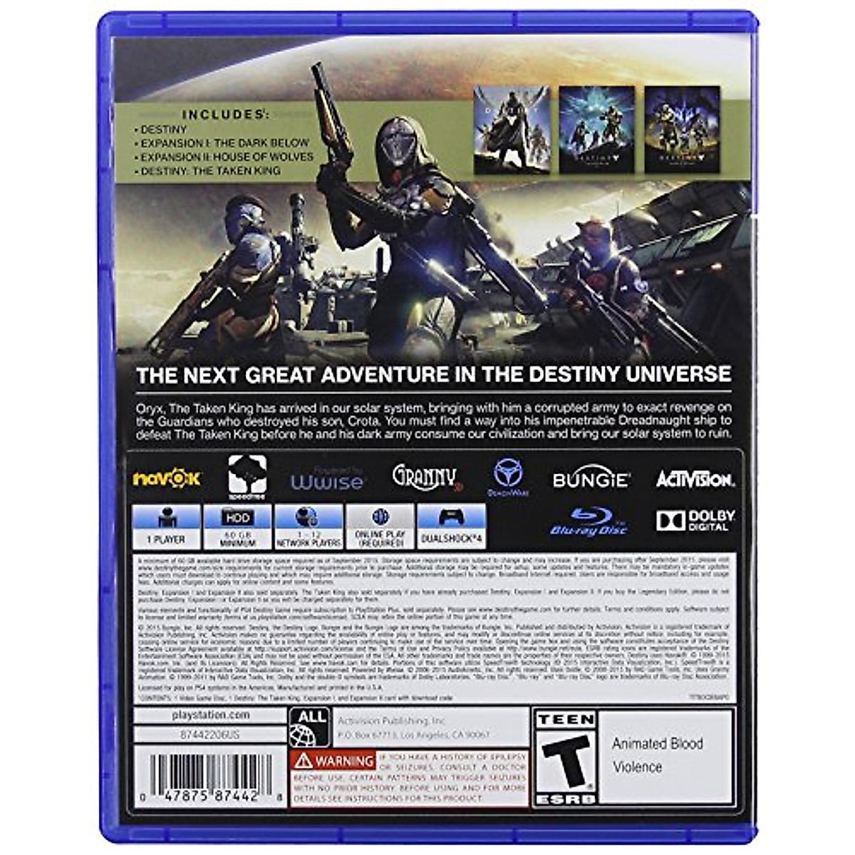 Destiny: The Taken King - Legendary Edition - PlayStation 4