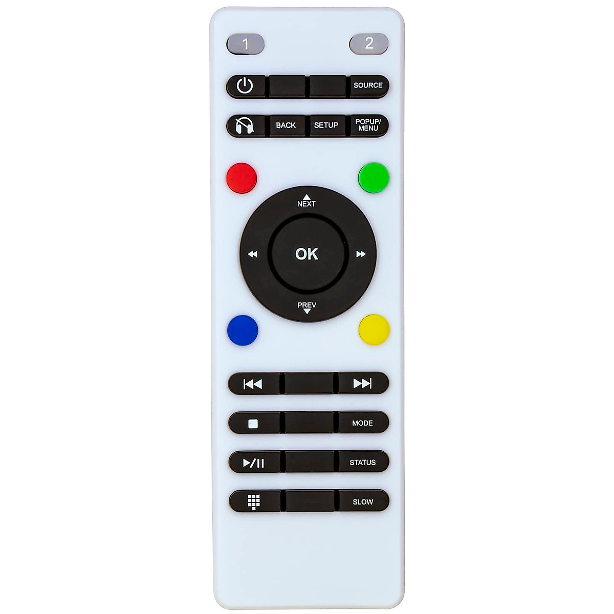 Replacement Remote Control for VES 2008 2009 2010 2011 2012 2013 Chrysler Town and Country Overhead DVD Systems