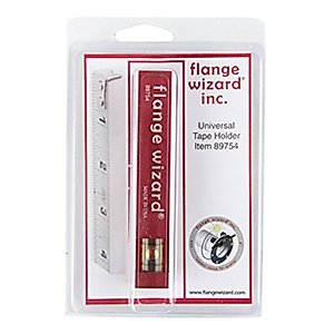 Flange Wizard 89754 Universal Magnetic Tape Holder Red, 1 Count (Pack of 1)