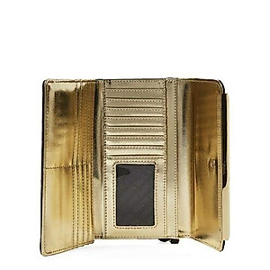 Steve Madden Trifold Wallet Black One Size