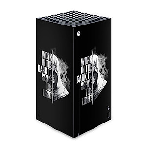 Head Case Designs Officially Licensed Assassin's Creed Half Legacy Typography Matte Vinyl Sticker Gaming Skin Case Cover Compatible with Xbox Series X Console