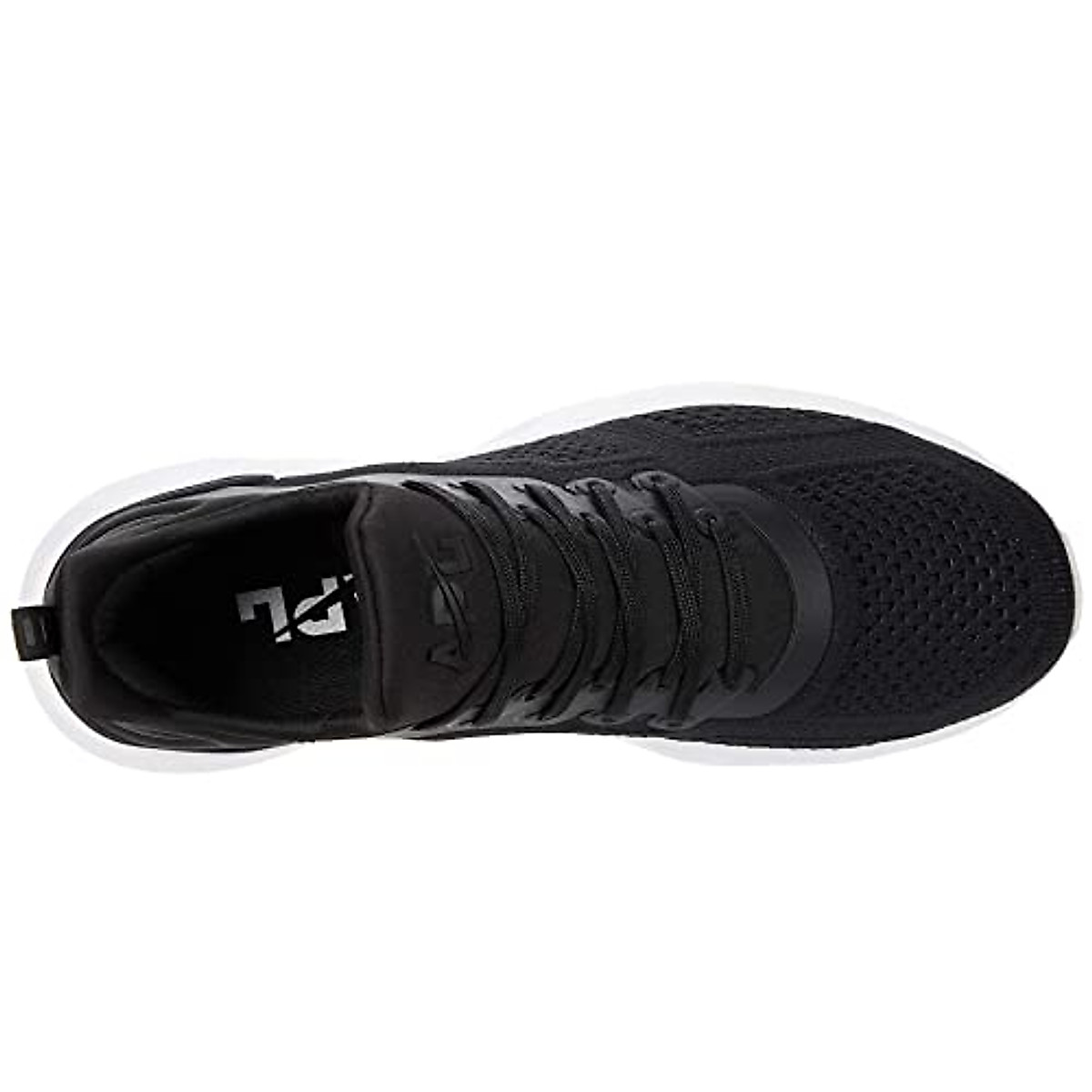 APL: Athletic Propulsion Labs Women's Techloom Tracer Sneakers, Black/White, 8 Medium US