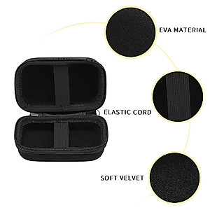 Hard Portability Playing Card Travel Case Compatible with Set Enterprises FiveCrowns card game,Protective Case Organizer.(Notincluding Cards)(black)