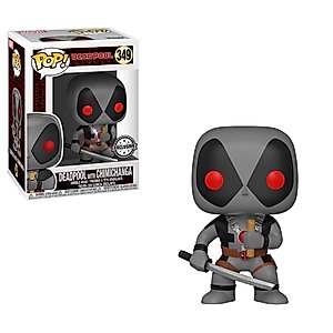 Funko Pop! Marvel: Deadpool with Chimichanga Collectible Figure, 7-Eleven Exclusive