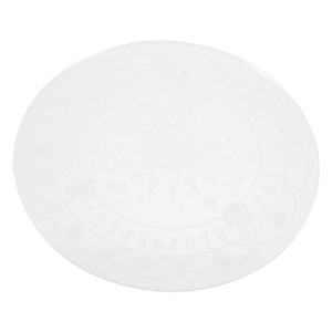 Abaodam 2pcs Pendulum Dashboard Divination Supplies Divination Tools Metaphysical Message Board Divination Board Decorative Table top Decor Divination Crafts Acrylic Arrangement