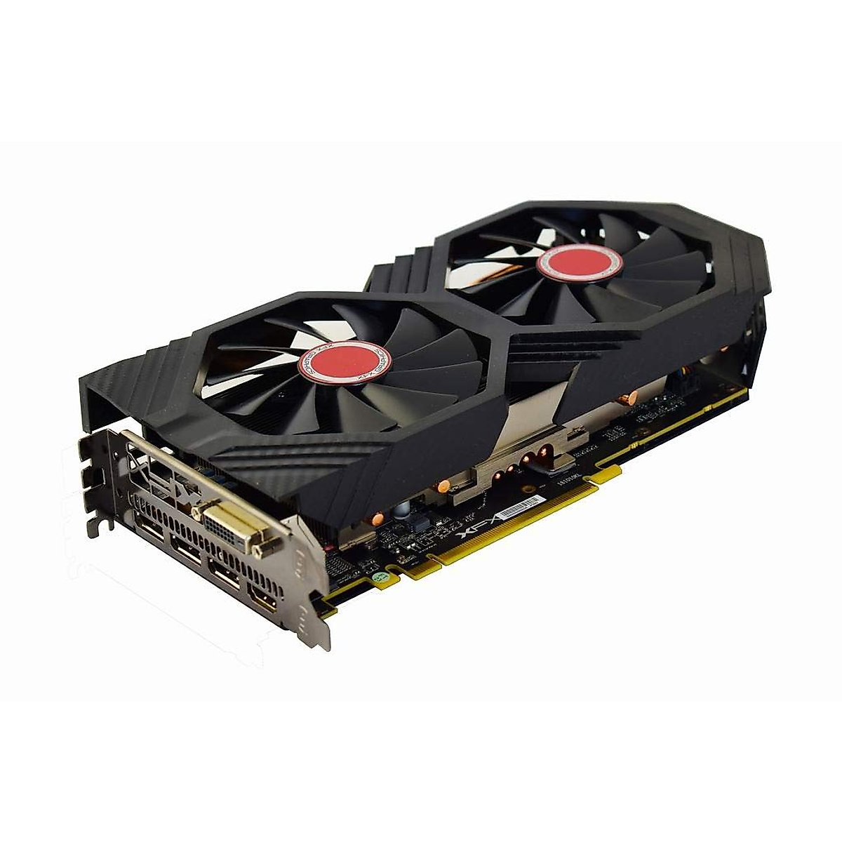 XFX Radeon RX 590 Fatboy Core Edition 8GB OC+ 1565M GDDR5 Dynamic 22 Blade Fan 3xDP HDMI DVI - RX-590P8DLD6
