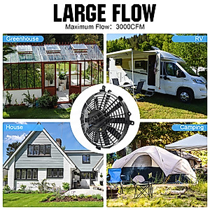 Pumplus 100 Watt Solar Powered Attic Fan System, Ventilator Gable Roof Vent Fan+100W Solar Panel, for Attic or Greenhouse (DELIVERY in 2 Packages)…